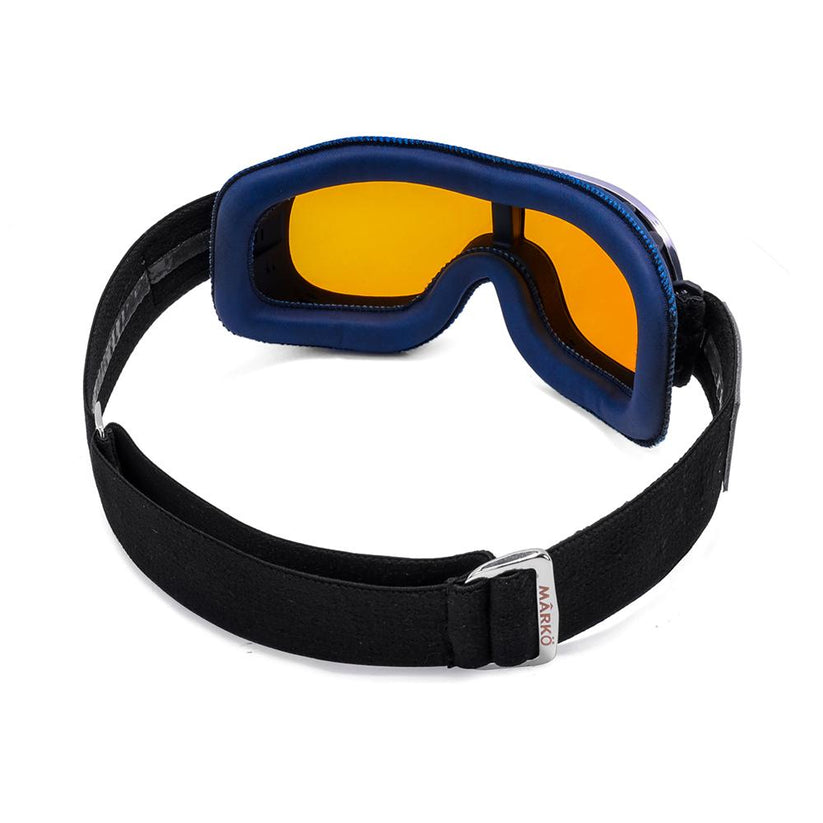 Lunette de Moto MARKO B3 Navy Bleu pour Homme et Femme