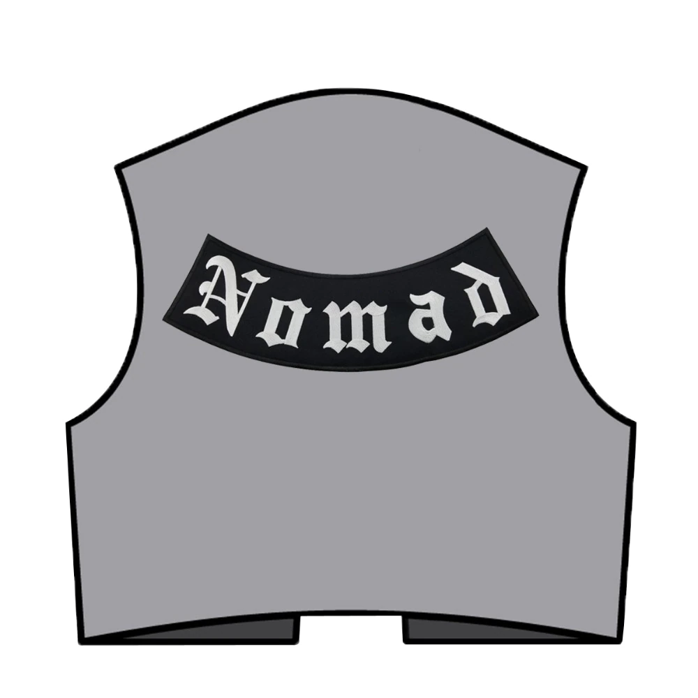 Nomad Patch Biker 3D à Coudre pour Motard